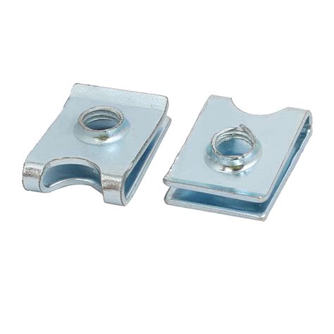 Fit M5 Screw 65mn Spring Steel U Clip Nut Silver Tone 18mm X 13mm 10pcs Walmart Canada