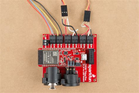 Sparkfun Esp32 Dmx To Led Shield Sparkfun Learn