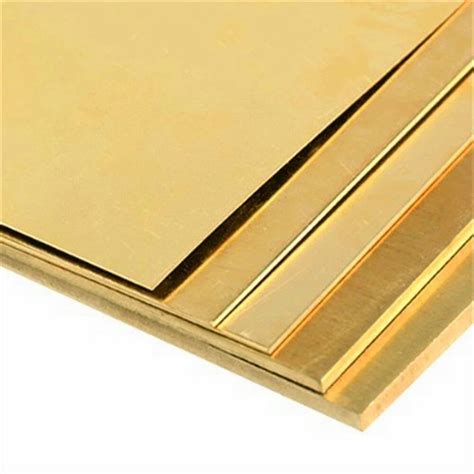 Rectangular Brass Sheet Plate For Industrial At ₹ 750kg In Chennai
