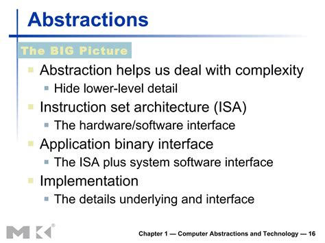 Chapter 1 Computer Abstractions And Technology Ppt