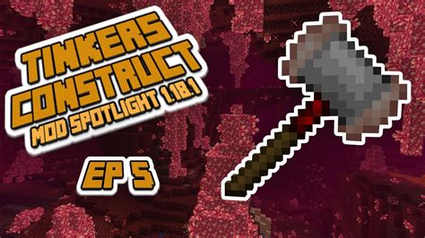 Tinkers Construct Mod Spotlight 1 18 1 Ep 5 How To Add More Modifiers Silk Touch And Fortune