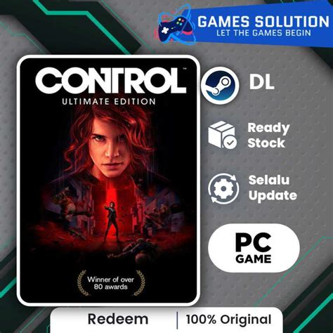 jual control ultimate edition pc game original steam redeeem code di