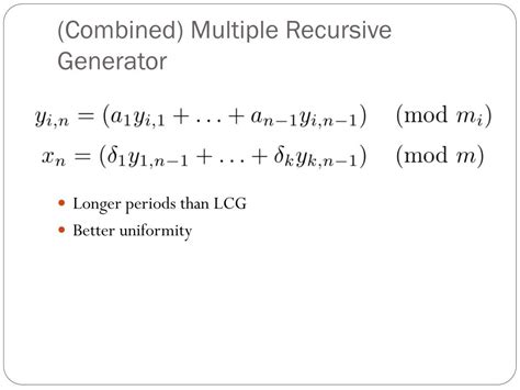Ppt Parallel Algorithms For Pseudorandom Number Generators Powerpoint