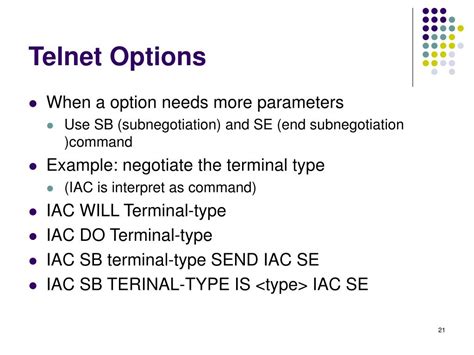 PPT The TELNET Protocol PowerPoint Presentation Free Download ID