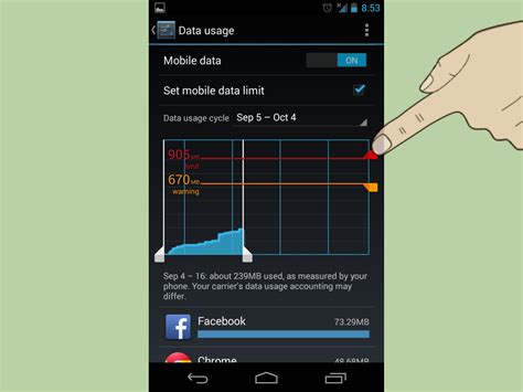 how to monitor android data use 5 steps with pictures wikihow
