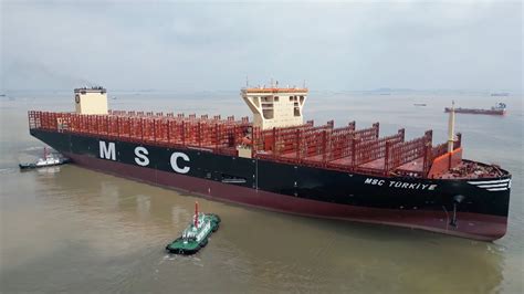 Worlds Largest Newly Built Container Ship On Trial In E China The Global Herald