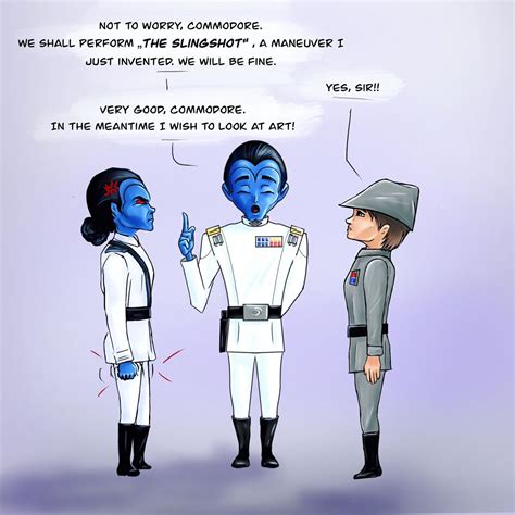 Thrawns Brand New Manouvre Thrawn Star Wars Artwork Star Wars Characters Star Wars