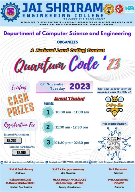 Kaviya Nagendran On Linkedin Jsrec Jaishriramengineeringcollege