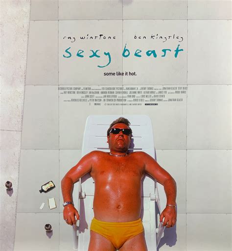 Sexy Beast 2000 Original Movie Poster Art Of The Movies