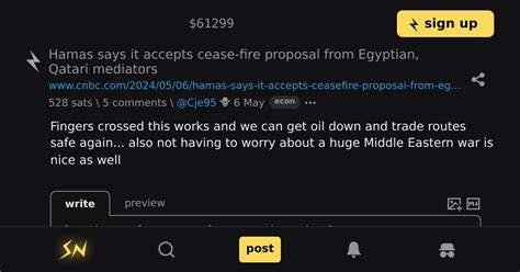 Hamas Says It Accepts Cease Fire Proposal From Egyptian Qatari Mediators Stacker News Econ