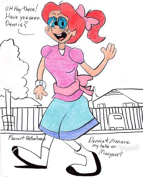 Margaret From Dennis The Menace By Befuntoons On Deviantart