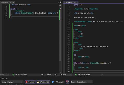 Blazor Wasm Component Named Col Breaks Razor Syntax · Issue 8460 · Dotnetrazor · Github