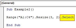 Vba Resize How To Use Resize Property In Excel Vba Programming