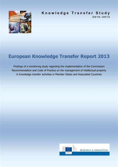 European Knowledge Transfer Report 2013 Pdf