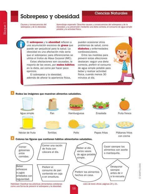 Fichas De Actviidades Sobre La Obesidad Y Sobrepeso Cenar Toronja