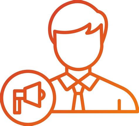 Account Executive Male Icon Style 21656614 Vector Art At Vecteezy