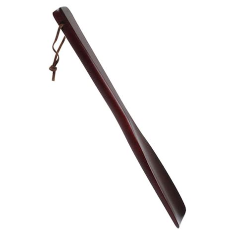 Voiceine Shoe Horn Wooden Long Handle Hanging Vintage Shoehorns Men
