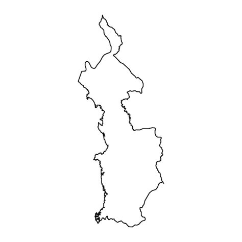 Mapa Del Departamento De Chocó División Administrativa De Colombia