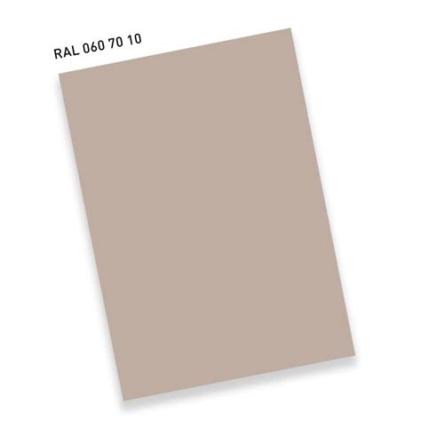 Ral D6 Single Sheet A6 Hue 060 70 10 Putty Grey