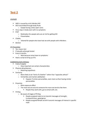 Human Sexuality First Part Study Notes Anatomy We Use Slang Terms Instead Of Anatomically