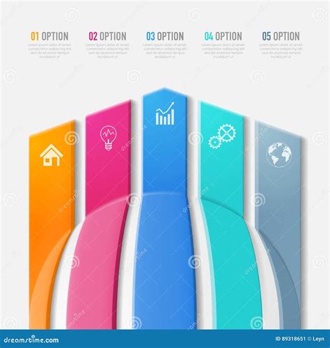 Vector Elements For Infographic Stock Vector Illustration Of Icons Marketing