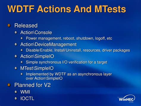 ppt using the windows device testing framework to simplify windows