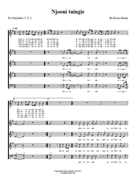 Njooni Tuingie Final Pdf