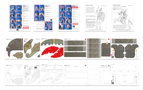 Roman Soldier Helmet Template Roman Helmet Printable Template Pdf