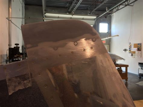 More Fiberglass Work Rv8 Hangar