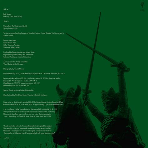 Antero Sievert Featuring Daru Jones Bobjames 10 Vinyl Single 45 Rpm — Jmi Recordings