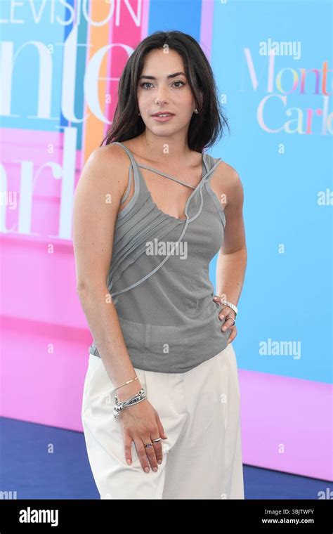 Montecarlo Monaco 15th June 2025 Mariel Molino Attends The Ncis