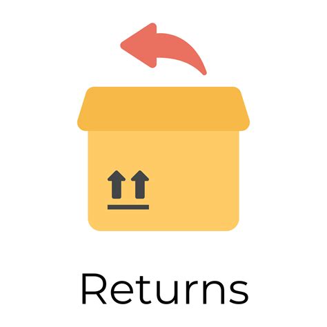 Trendy Package Return 14412792 Vector Art At Vecteezy