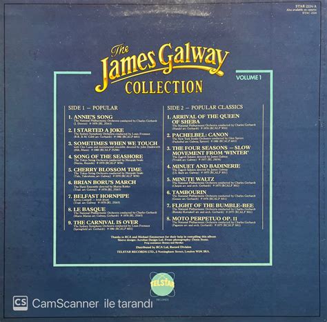 The James Galway Collection Volume 1 Lp Plak