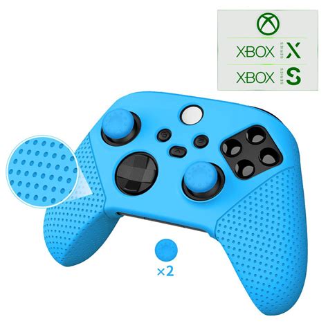 ᐉ Чехол кейс силиконовый и две накладки на стики Dobe для геймпада Microsoft Wireless Controller