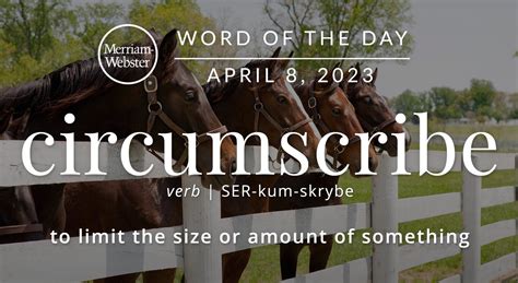 Merriam Webster Word Of The Day Circumscribe — Michael Cavacinimichael Cavacini