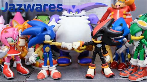 Jazwares 3 Sonic Action Figure Collection 2023 Youtube