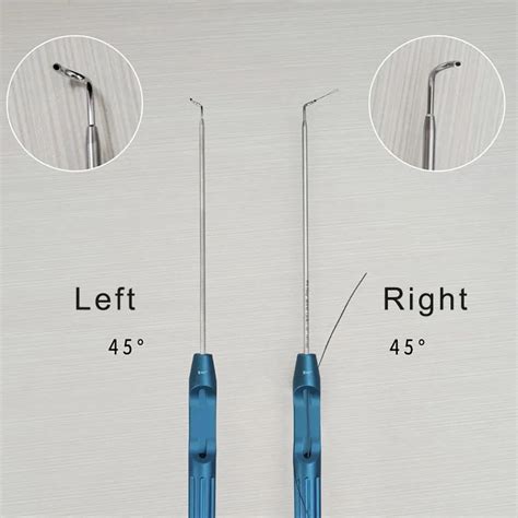 Suture Lasso Straight Up Curved Suture Passer For Shoulder Arthroscopy
