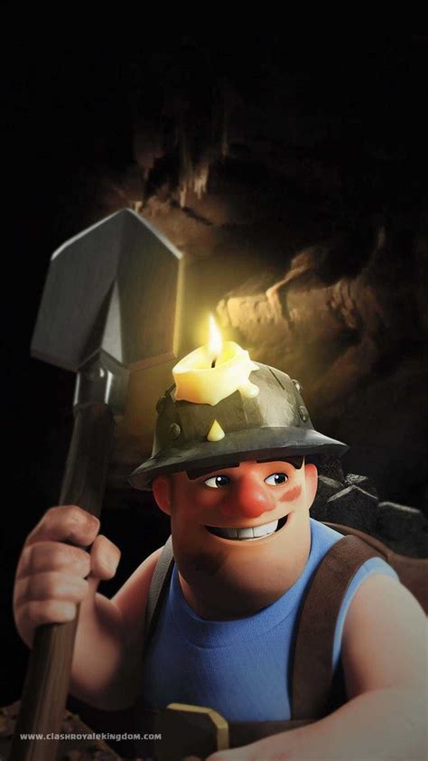 Miner Clash Royale Wallpaper Discover More Clan Wars Clash Royale
