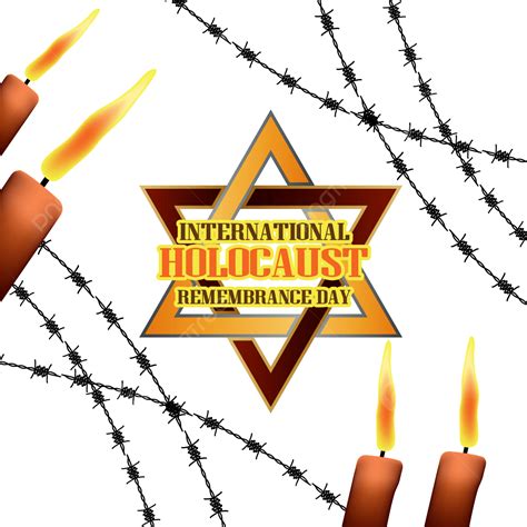 Holocaust Remembrance Day Vector Png Images International Holocaust