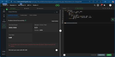 160daysofcode geeksforgeeks codingchallenge day120