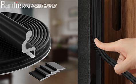 Bantie 40ft Kerf Weather Stripping Door Seal Sound Proof Weather Strips