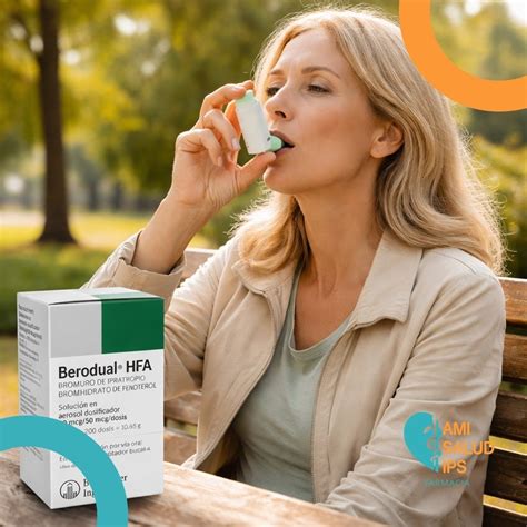 Berodual Hfa Bromuro De Ipratropio 20mcg Fenoterol 50mcg Solucion Para Inhalacion Bucal Frasco