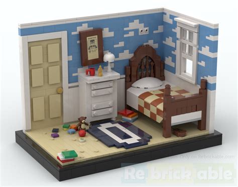 Lego Moc Andys Room By Leonardwkenyon Rebrickable Build With Lego