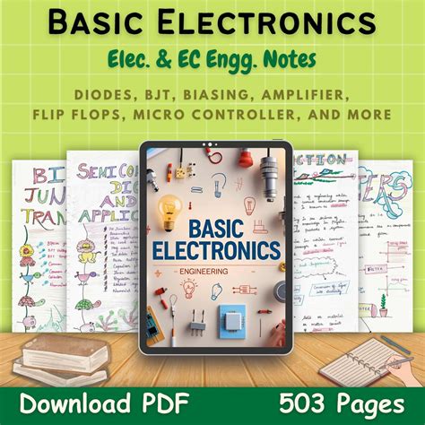 Basic Electronics Notes Buy Basic Electronics Handwritten Notes