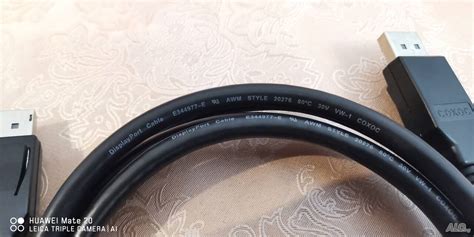 Coxoc Displayport Male To Displayport Male Cable E344977 E High Speed