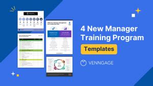 4 New Manager Training Program Templates Venngage