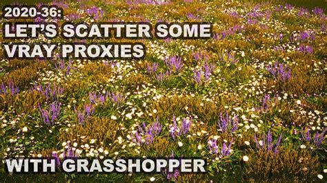 2020 36 Lth Tutorials Use Vray Instancer In Grasshopper To Scatter 100