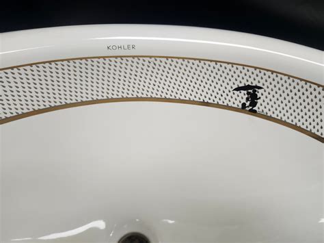 Kohler Mickey Mouse Disney Printed Drop In Oval Bathroom Sink 24 X 15