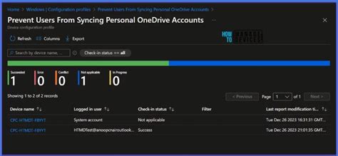 prevent users from syncing personal onedrive accounts using intune policy htmd blog