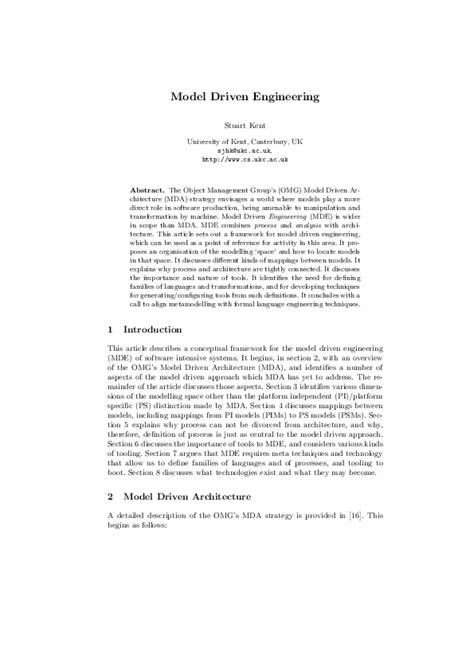 pdf model driven engineering